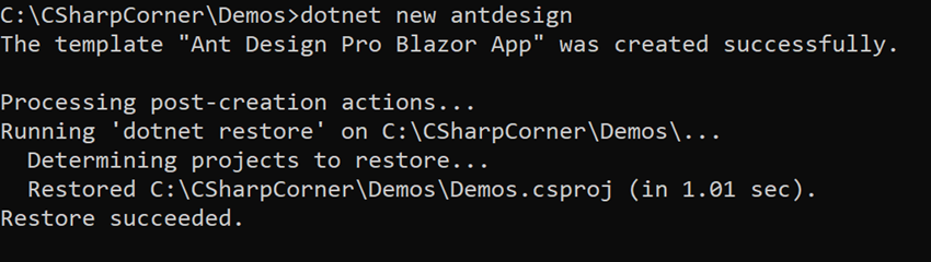 Build Blazor WebAssembly With Ant Design